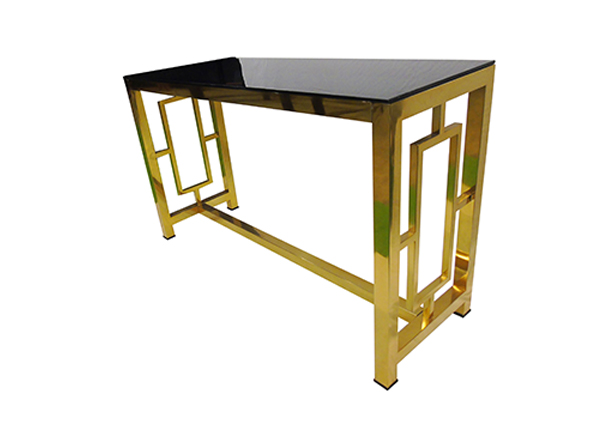 Meja Stainless Desain Modern Dengan Warna yang Menawan